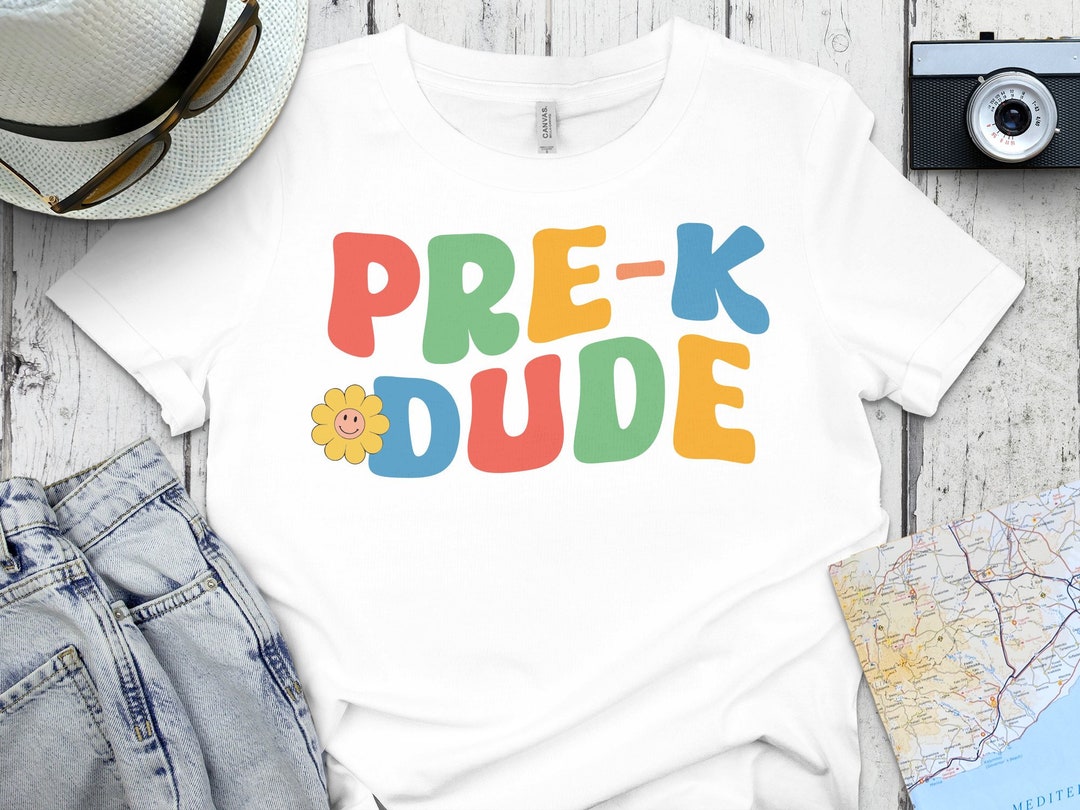 Pre-k Dude Png Svg, Back to School Svg, 1st Day of School Kindergarten ...