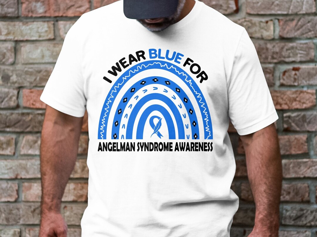 Angelman Syndrome Awareness Svg Png, I Wear Blue for Svg, Blue Ribbon Svg Cricut Png Designs - Etsy
