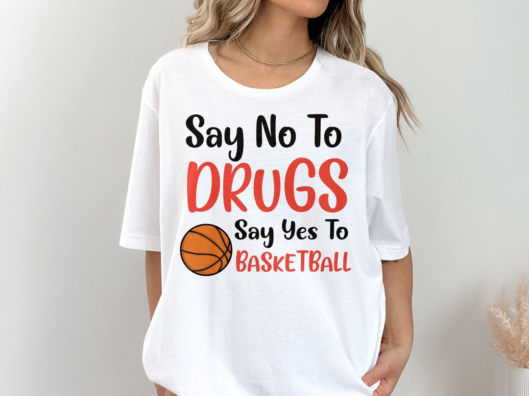 Red Ribbon Week Svg Png, Say No to Drugs Say Yes to Basketball Svg ...