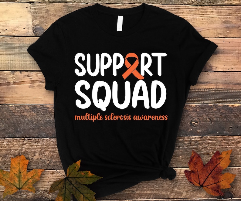Multiple Sclerosis Awareness Png Svg Support Squad Multiple - Etsy