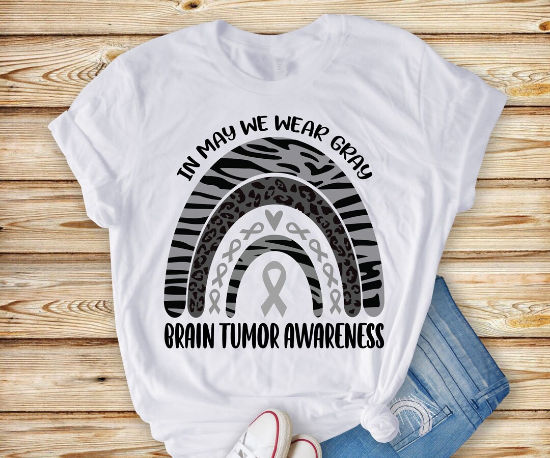 Brain Tumor Awareness Png Svg , in MAY We Wear Gray BAIN Tumor Png ...
