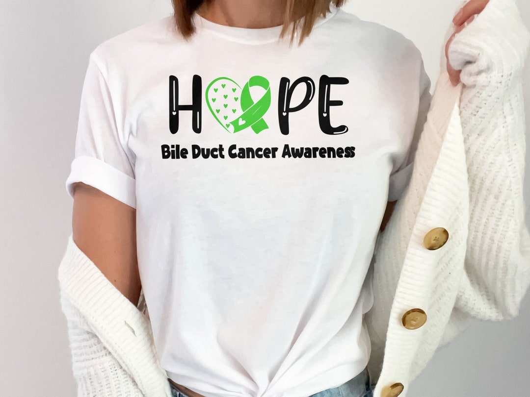 Bile Duct Cancer Awareness Svg Png, HOPE Svg, Green Ribbon Svg Cricut ...