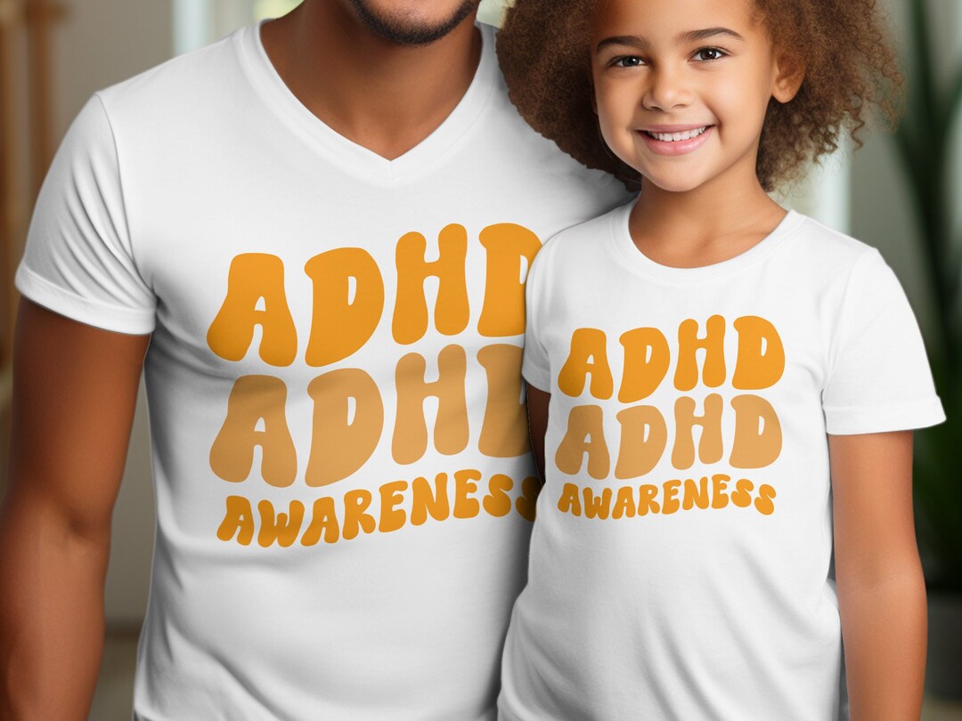 ADHD Awareness Svg Png, Adhd Awareness Svg, Orange Ribbon Svg Cricut ...