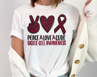 Sickle Cell Awareness Svg Png, His Fight is My Fight Svg, Anemia ...