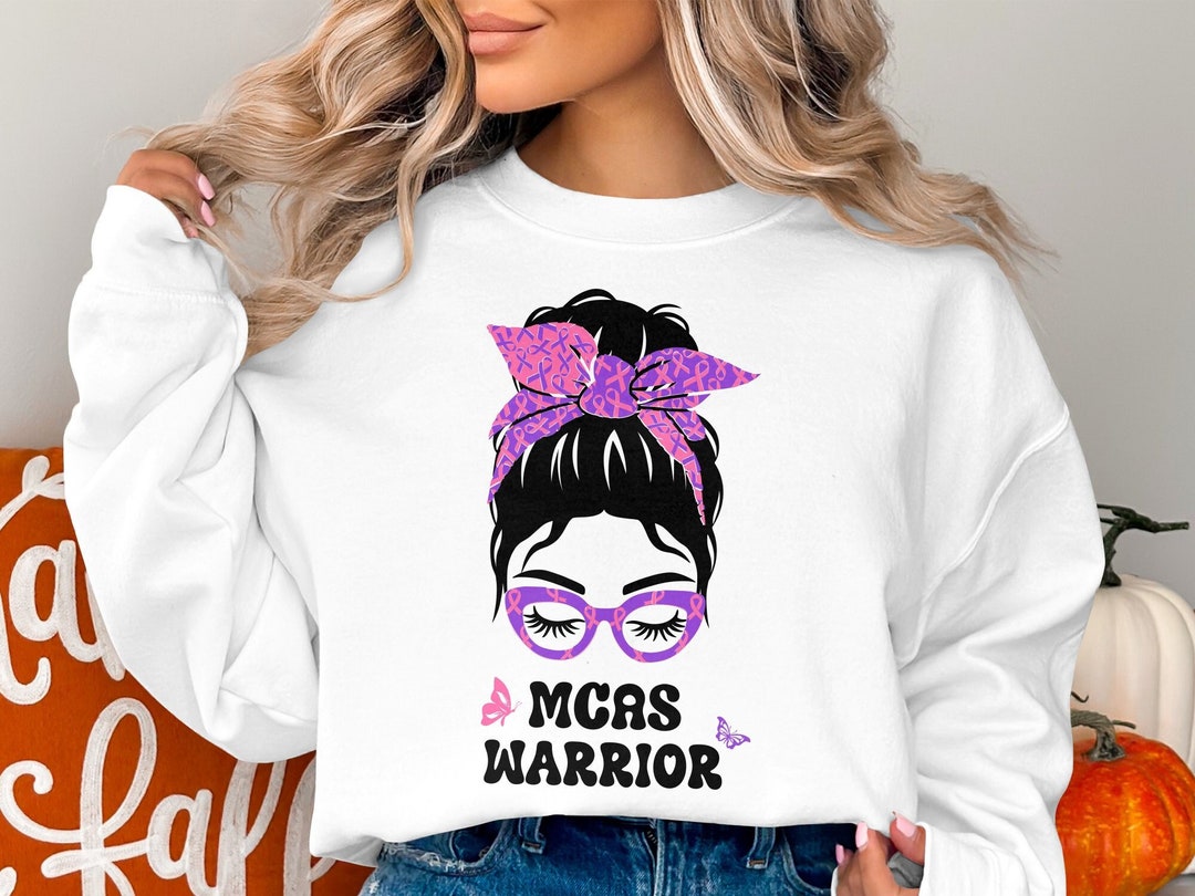 Mast Cell Activation Syndrome Awareness Svg Png, MCAS Warrior Svg, Pink ...