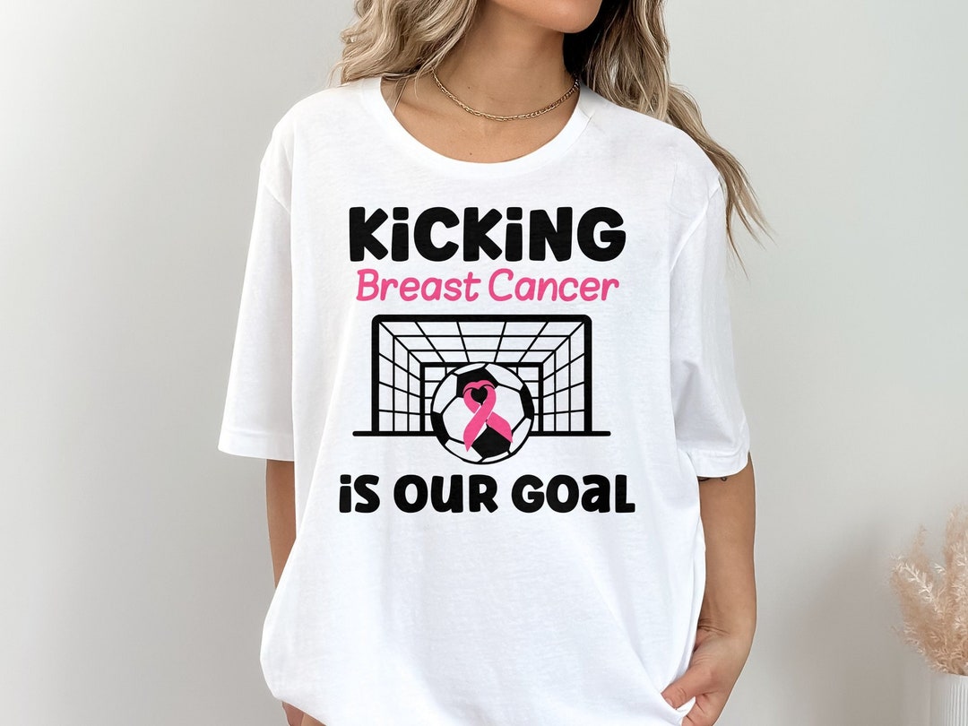 Kicking Breast Cancer is Our Goal Svg Png, Breast Cancer Awareness ...