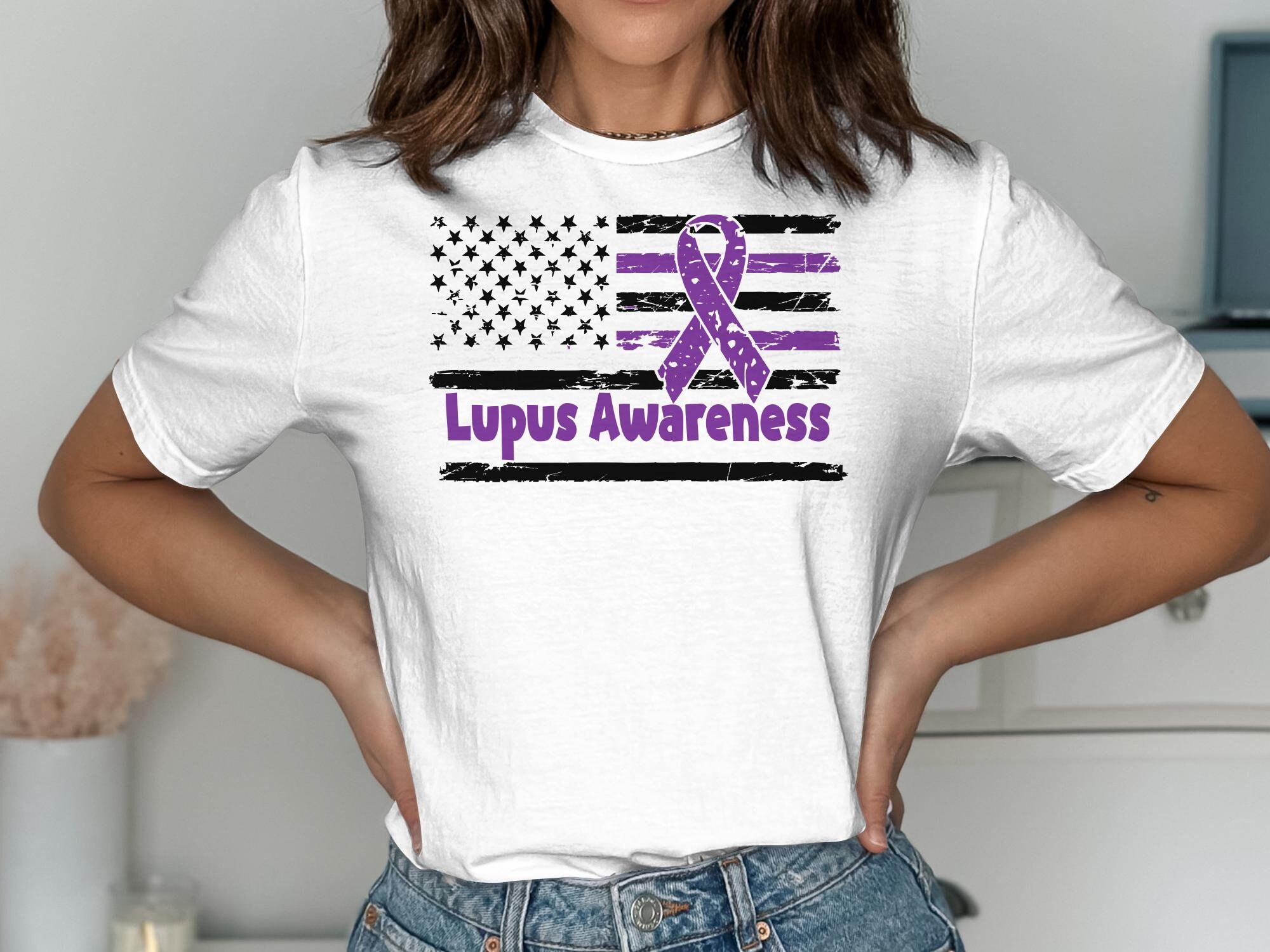 Lupus Awareness Svg Png Lupus Flag Svg Support Lupus Purple - Etsy Canada