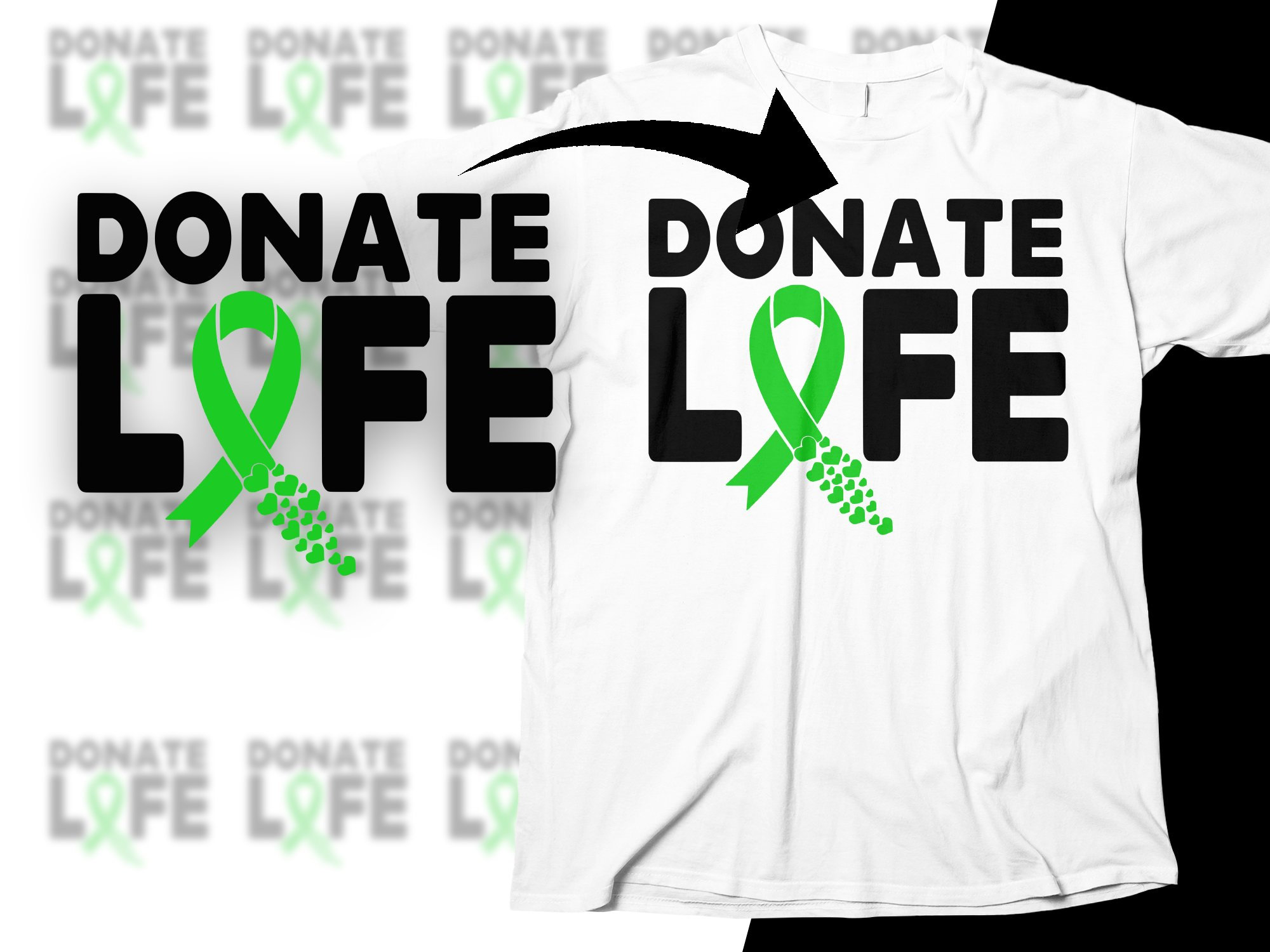 Organ Transplant Awareness Svg Png, Donate Life Svg, Organ Donation Svg ...