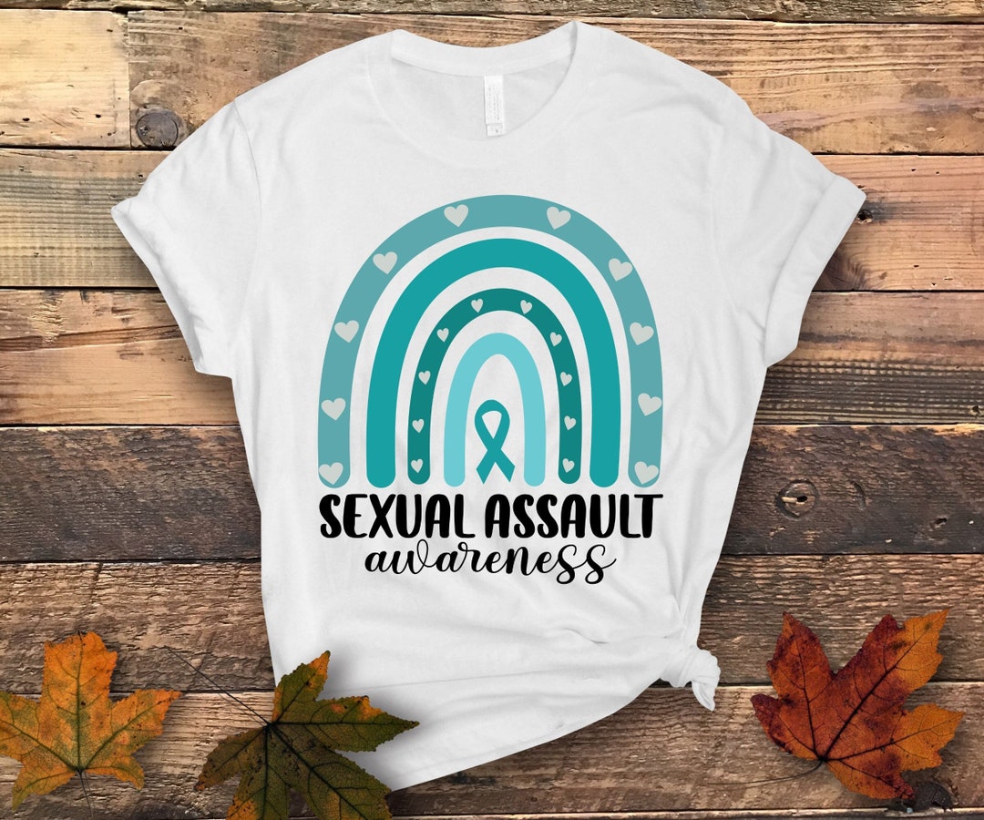 Sexual Assault Awareness Svg Png, I Wear Teal for Sexual Assault ...