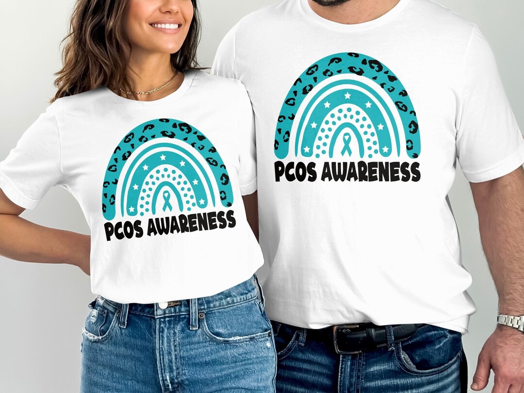 PCOS Awareness Svg Png, PCOS Awareness Svg, PCOS Rainbow Svg, Ovary ...