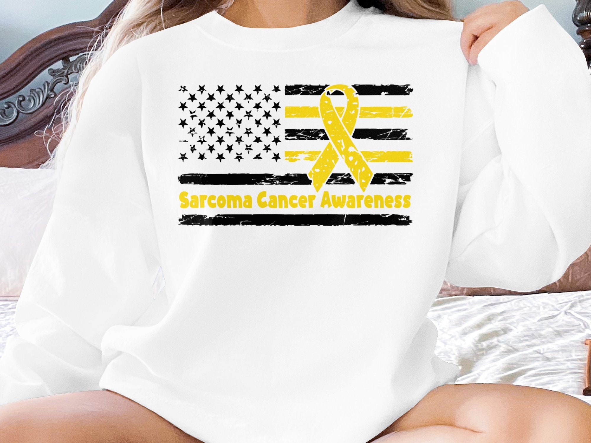 Sarcoma Cancer Awareness Svg Png, Sarcoma Cancer Awareness Svg, Yellow ...