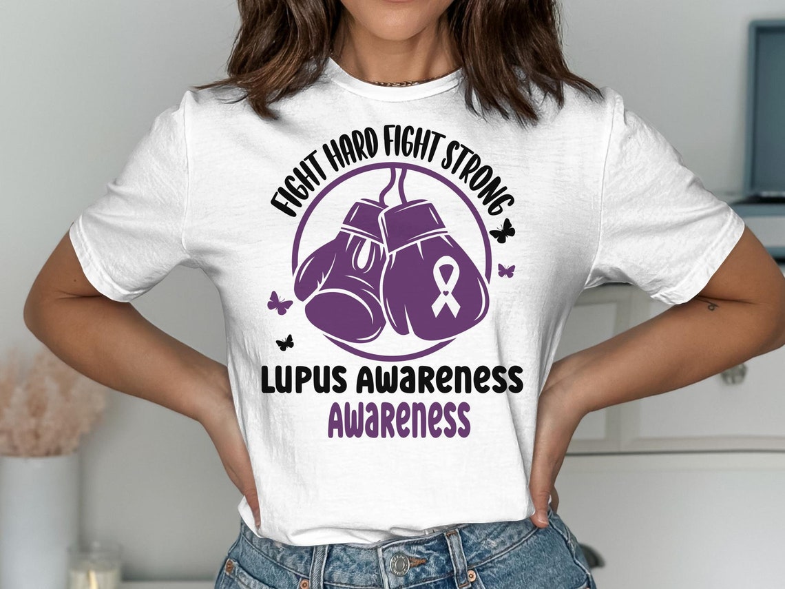 Lupus Awareness Svg Png Fight Hard Fight Strong Svg Support - Etsy