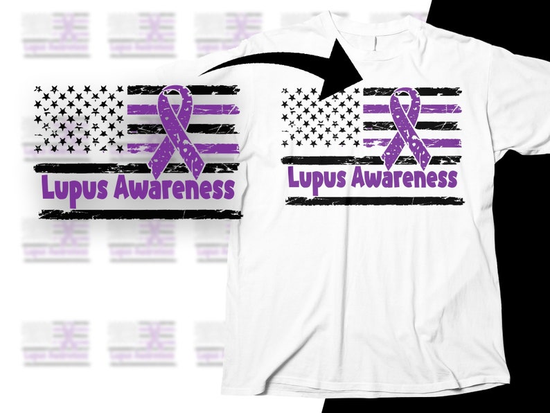 Lupus Awareness Svg Png Lupus Flag Svg Support Lupus Purple - Etsy