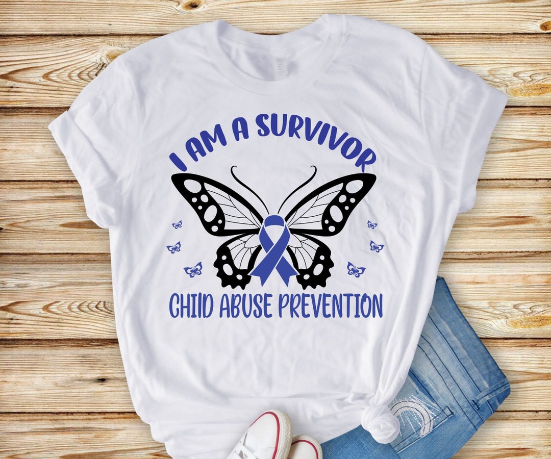 Child Abuse Awareness Svg Png, I Am a Survivor Child Abuse Prevention ...