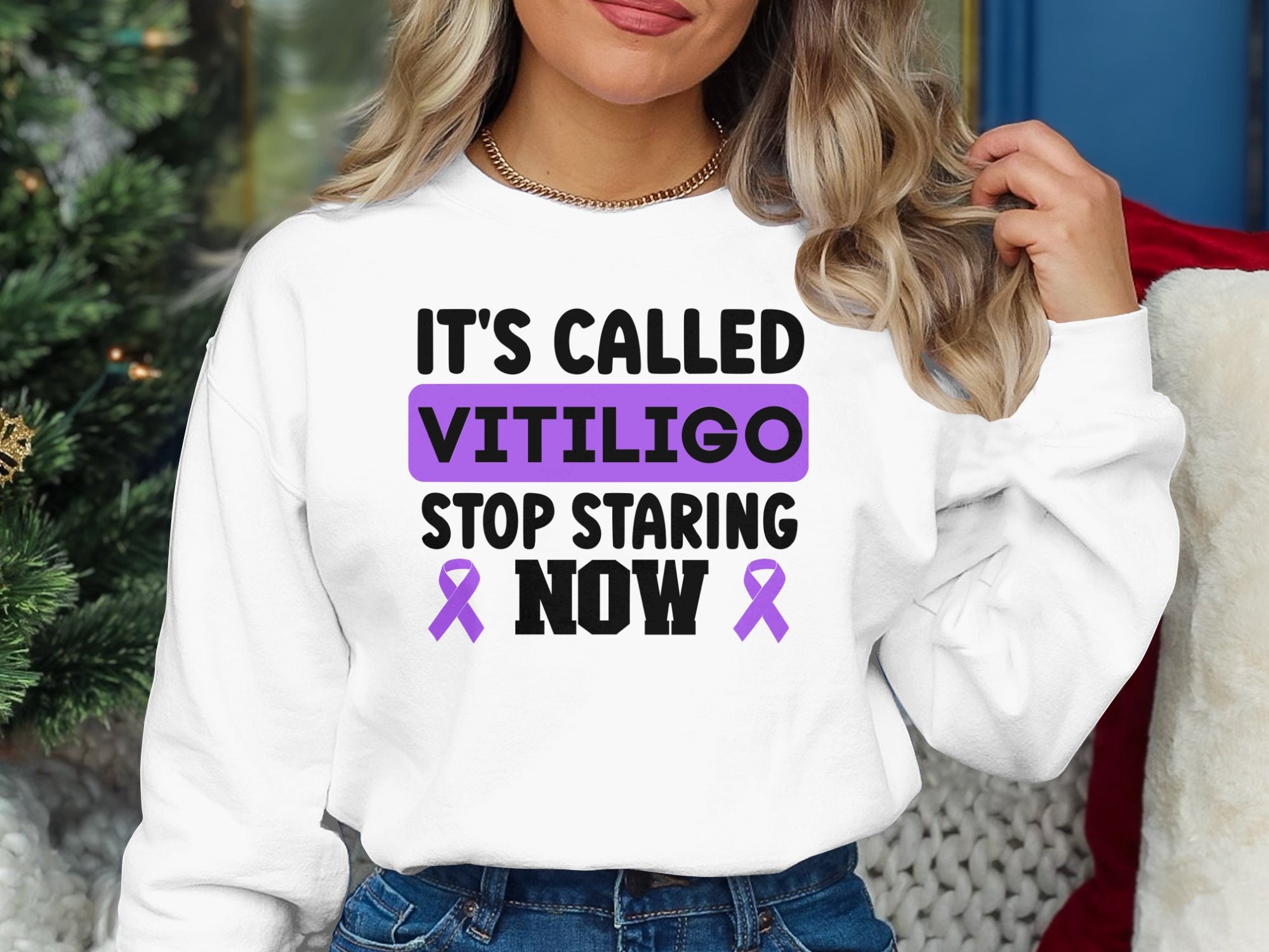 Vitiligo Awareness Svg Png It's Called Vitiligo Stop - Etsy