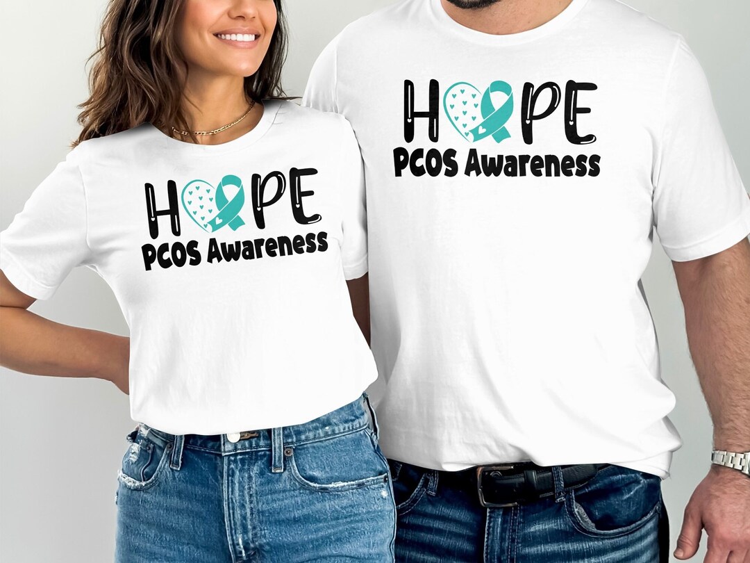 PCOS Awareness Svg Png, Hope Svg, Ovary Syndrome Teal Ribbon Cricut ...