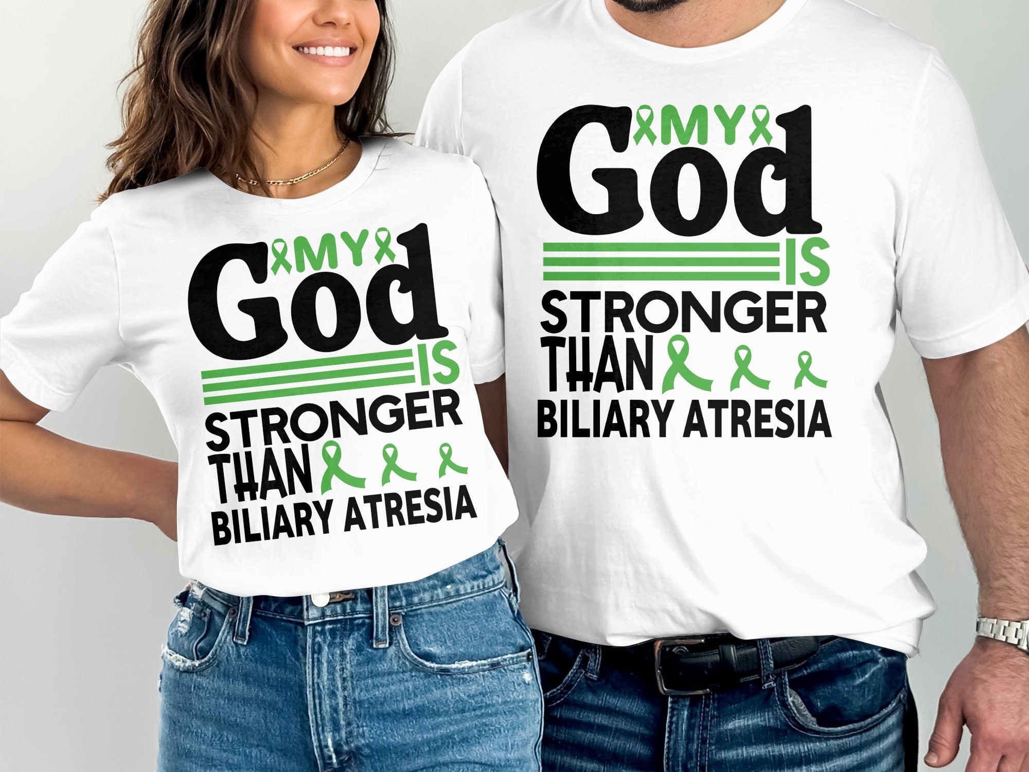 Biliary Atresia Awareness Svg Png, My God is Stronger Than Biliary ...