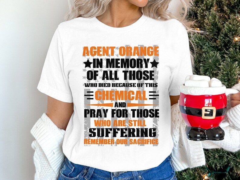 Agent Orange Awareness Svg Png, in Memory of All Those Who Died Because ...