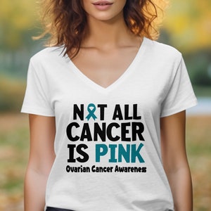 Ovarian Cancer Awareness Svg Png, Not All Cancer is Pink Png, Teal ...
