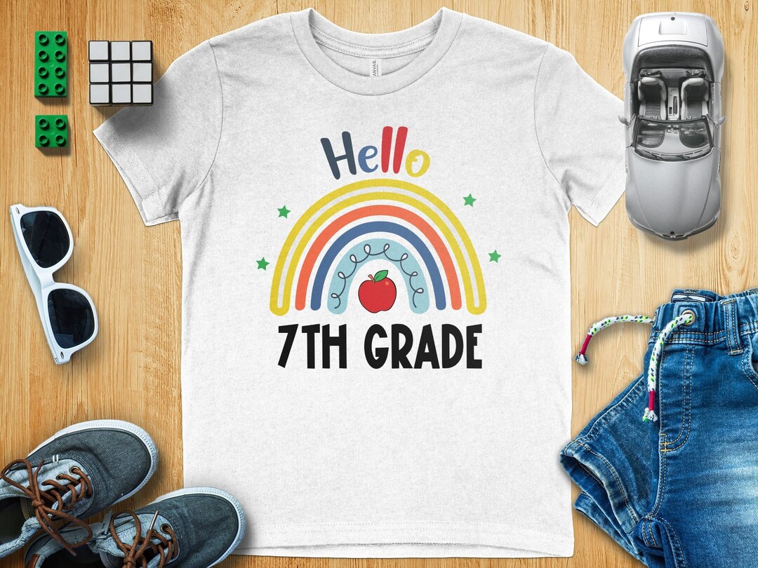 Hello 7th Grade SVG, PNG, Back to School Svg, 1st Day of School Svg ...