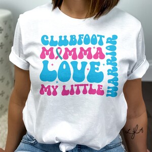 Clubfoot Awareness Svg Png, Clubfoot Momma Love My Little Warrior Svg ...
