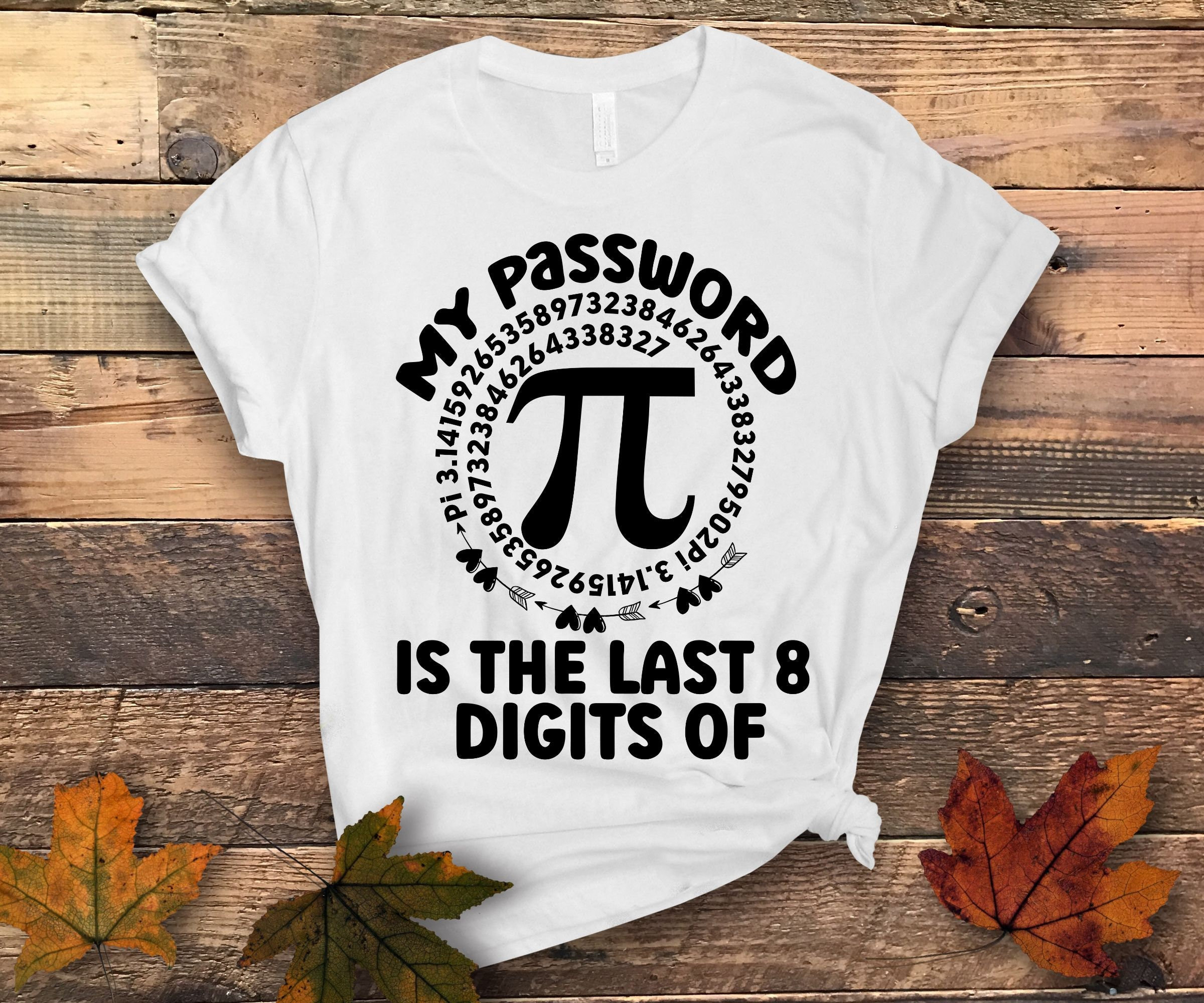 My Password is the Last 8 Digits of PNG SVG Pi Day Svg Pi - Etsy