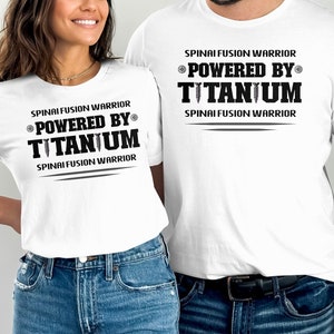 Spinal Fusion Svg Png, Powered by Titanium Svg, Bionic Spine Svg Png ...