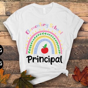 Elementary School Principal SVG PNG, Gift for Principal, Back to School ...