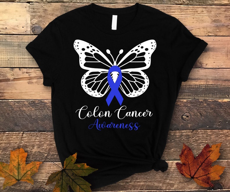 Colon Cancer Awareness Svg Png,colon Cancer Awareness Svg, Butterfly ...