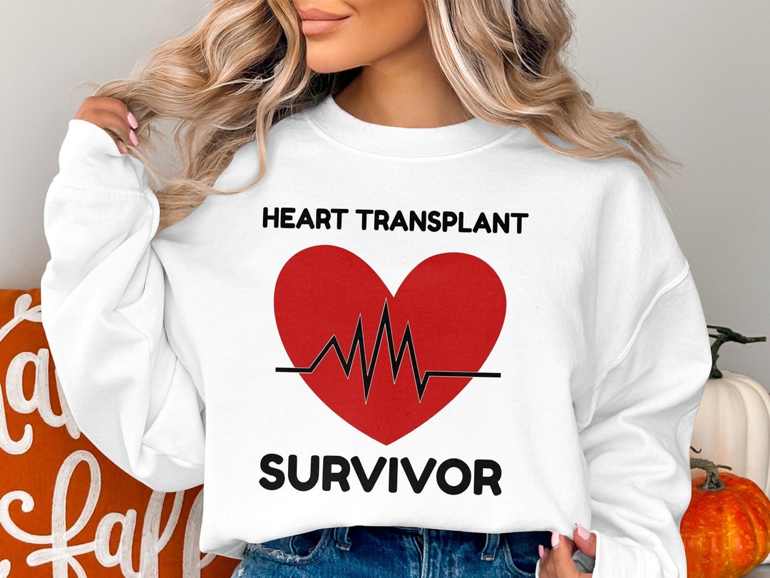 Heart Disease Awareness Svg Png, Heart Transplant Survivor Svg, Red ...