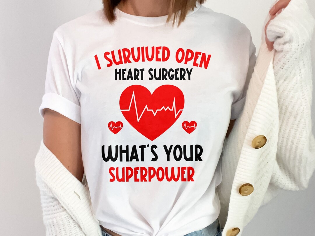 Open Heart Surgery Survivor Svg Png, Funny Bypass Heart Survivor Svg ...