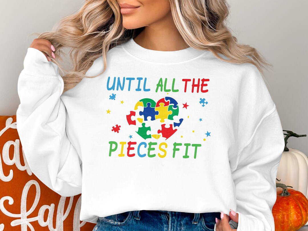 Autism Awareness Svg Png, Until All the Pieces Fit Png, Autism Month ...