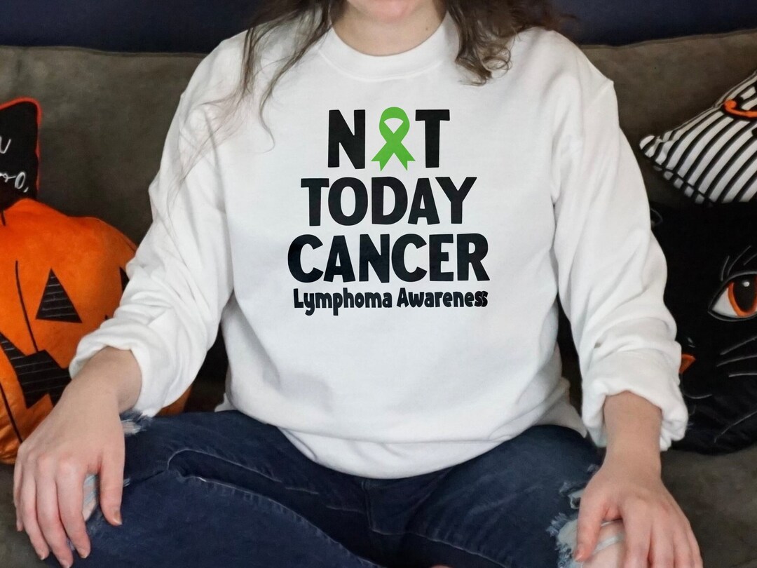 Lymphoma Cancer Awareness Svg Png, Not Today Cancer Svg, Lymphoma ...
