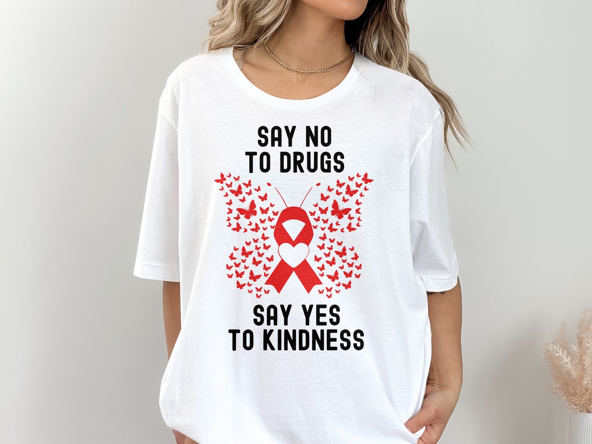 Red Ribbon Week Svg Png, Say No to Drugs Say Yes to Kindness Svg, Drug ...