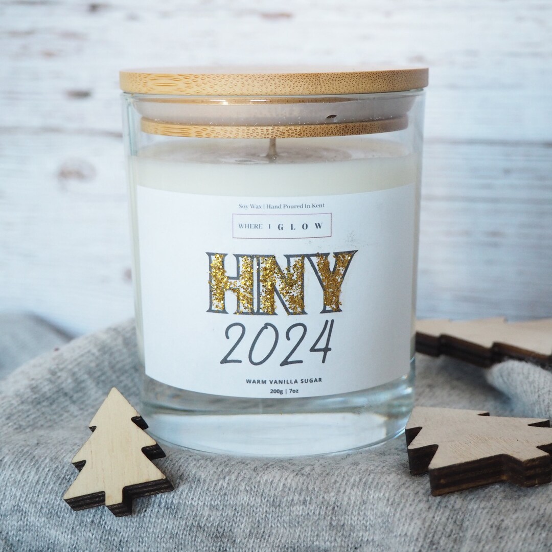 2024 Candle Boujee Friend Happy New Year 2024 Gift New Years Eve Gift ...