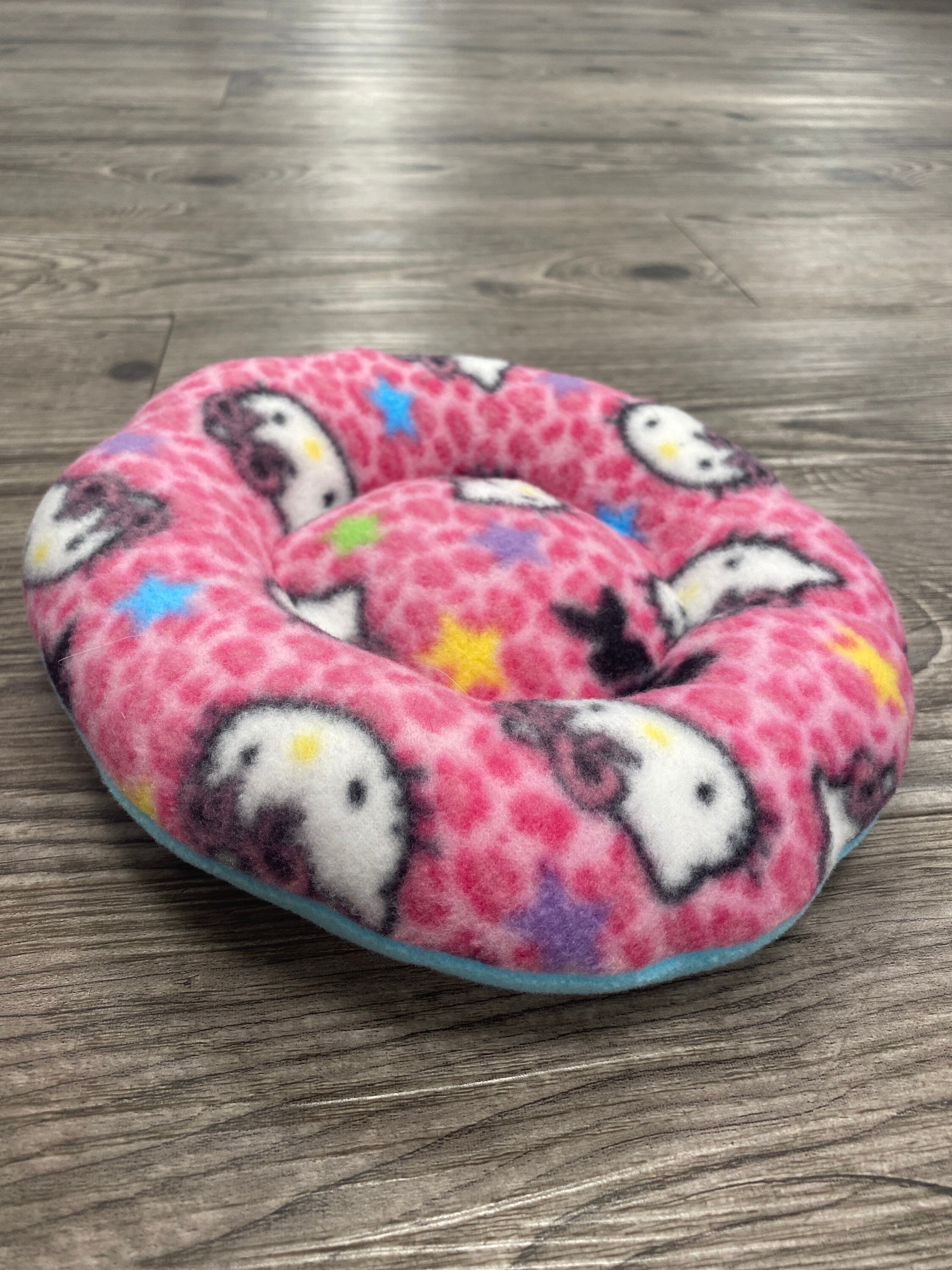 Hello Kitty Bright Pink Medium Donut Bed - Etsy