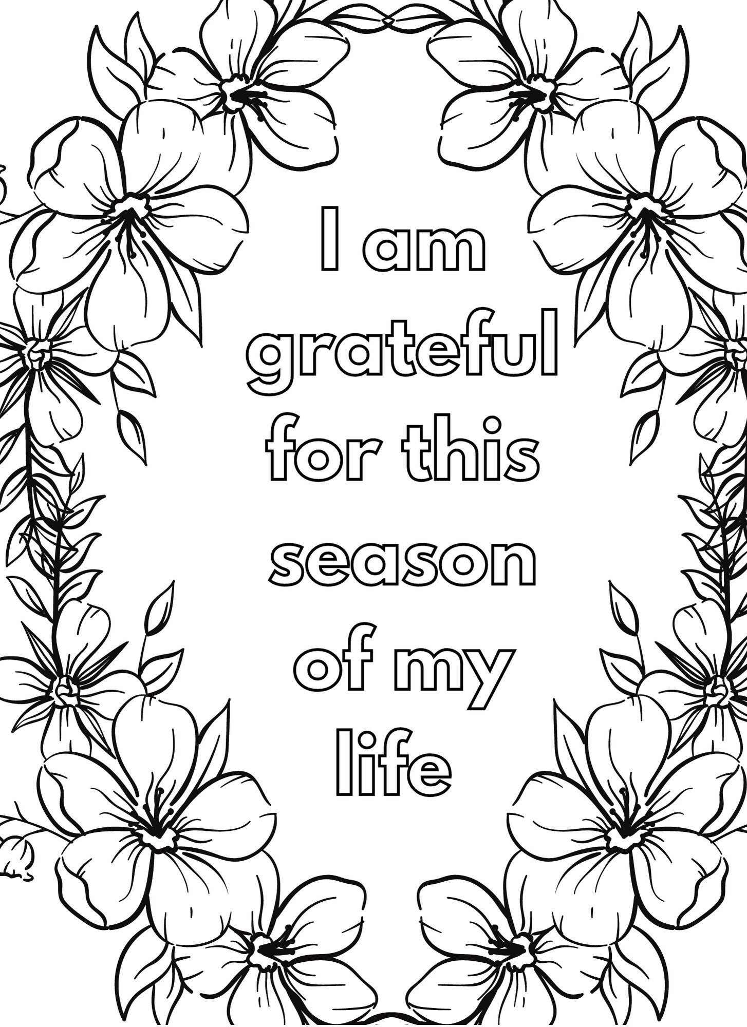 Positive Affirmations for Moms Coloring Book | Mama Coloring Book ...
