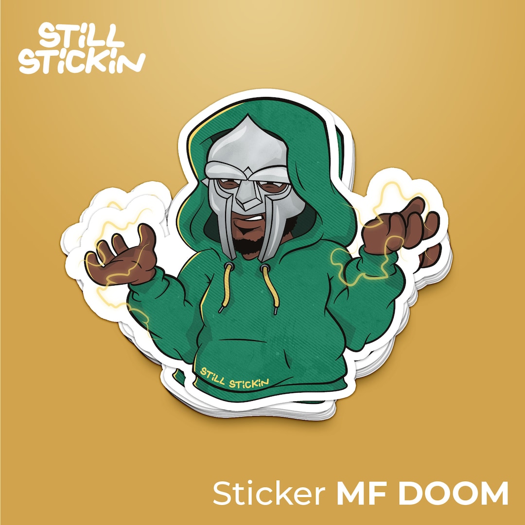 MF Doom Sticker Still Stickin Rap Hip Hop - Etsy UK