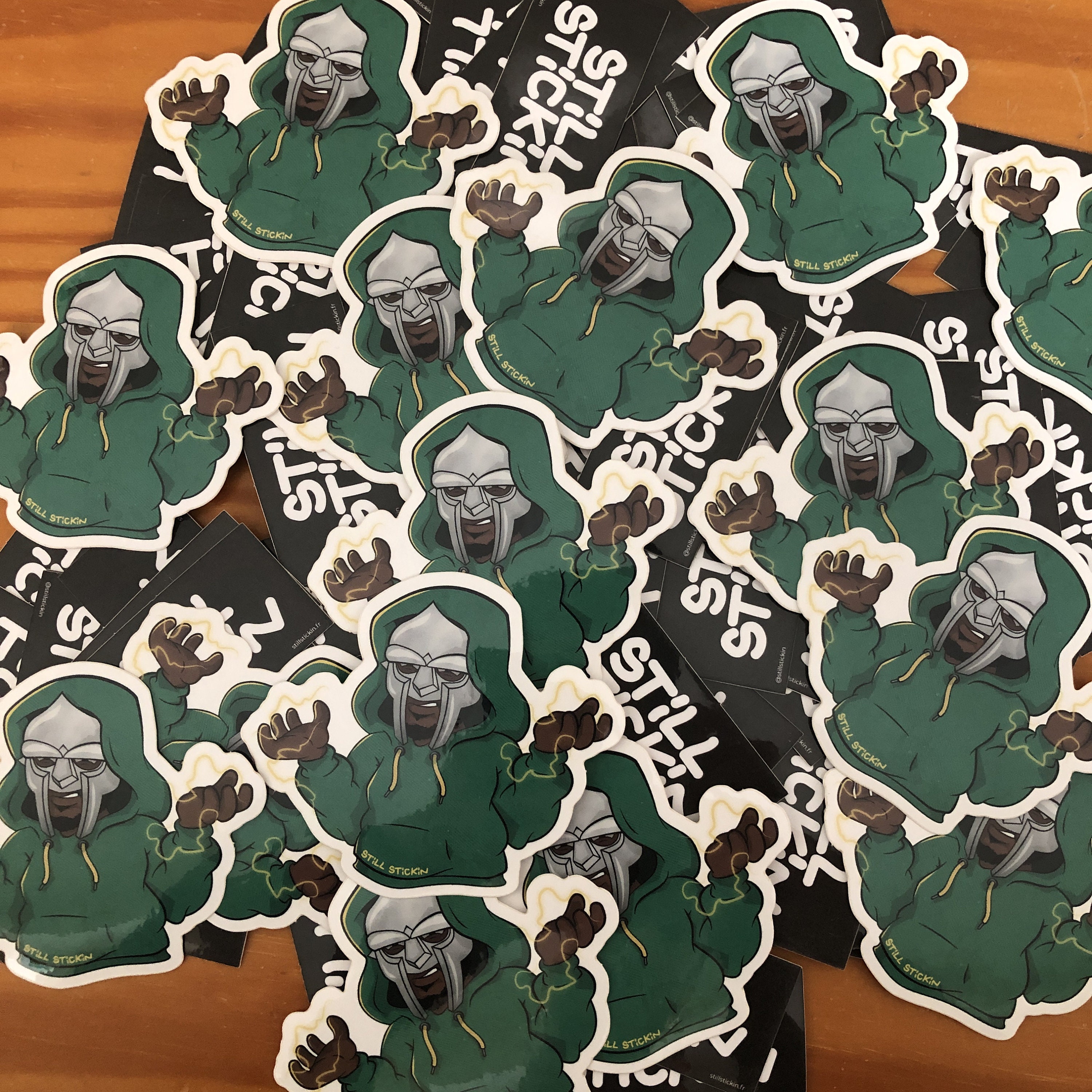 MF Doom Sticker Still Stickin Rap Hip Hop - Etsy UK