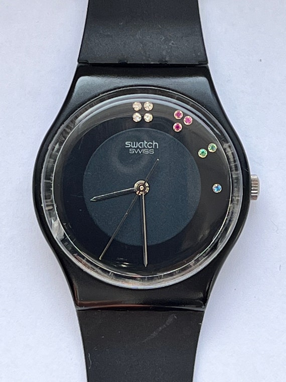 Swatch Gent SIR LIMELIGHT GB106, X-Mas 1985, very rar… - Gem