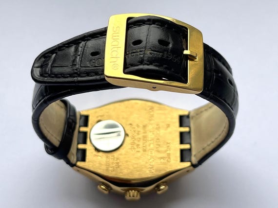 Swatch Irony Chrono GOLDFINGER YCG401, James Bond, ne… - Gem