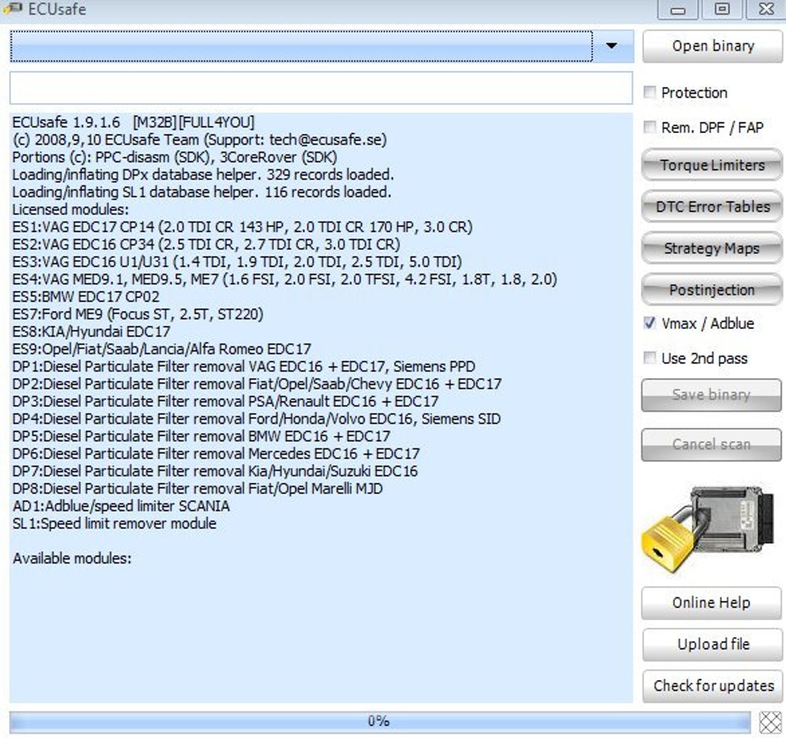 7 Software to Disable Fap-egr-lambda-adblue-start-stop-flaps-fault Code ...
