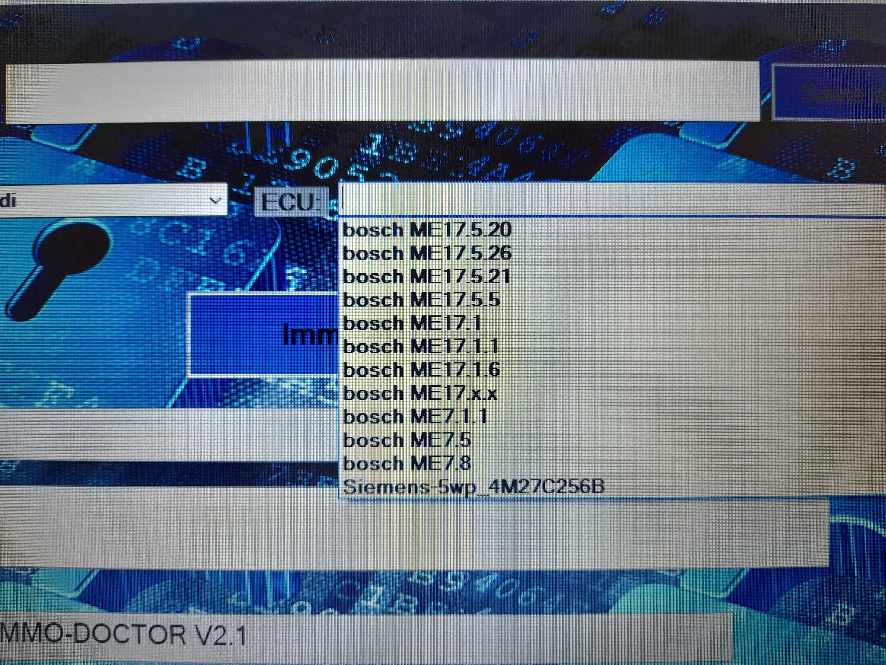 IMMO OFF (flash-eeprom) Immo Doctor 2.1 (activation-keygen) Bosch-delco ...