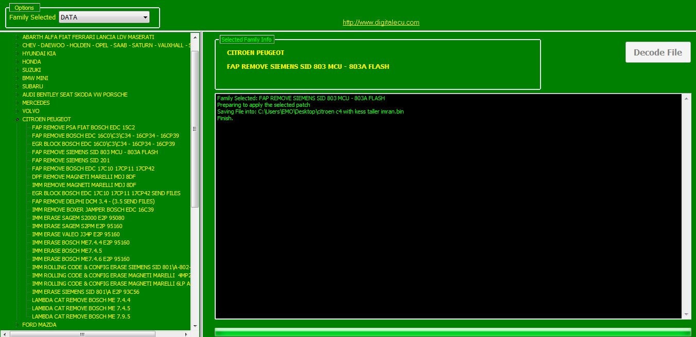 7 Software to Disable Fap-egr-lambda-adblue-start-stop-flaps-fault Code-immo Off-hot Start-speed ...
