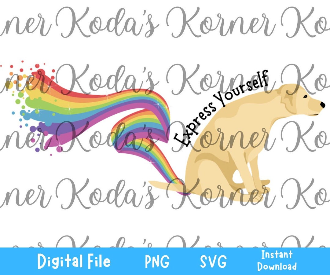 Express Yourself PNG & SVG Instant Download - Etsy
