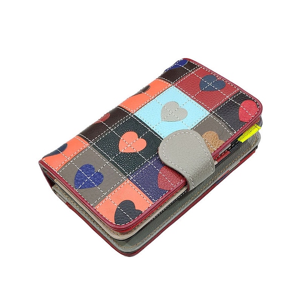 Patchwork Wallet - Etsy