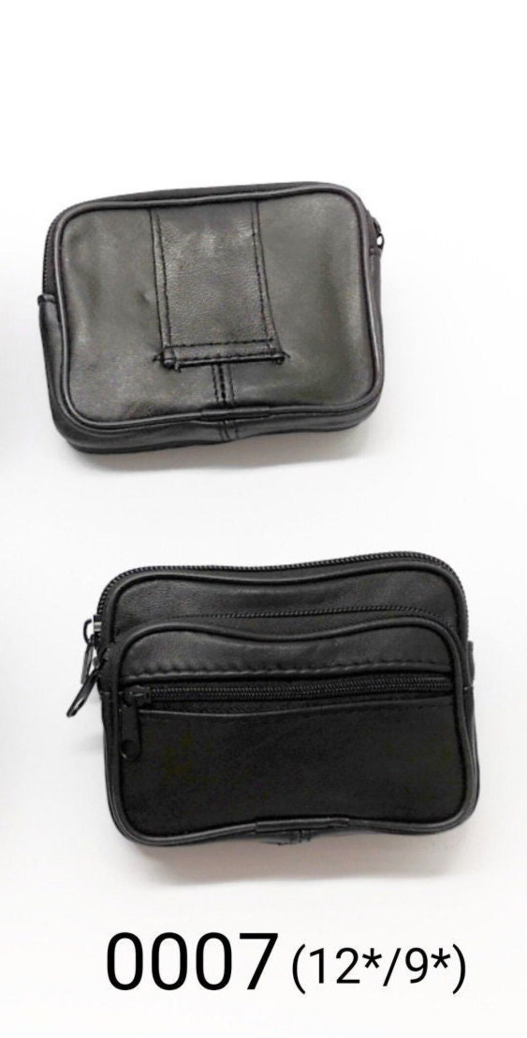 Leather Belt Pouch Black Belt Clip Wallet Purse Belt Loop - Etsy UK