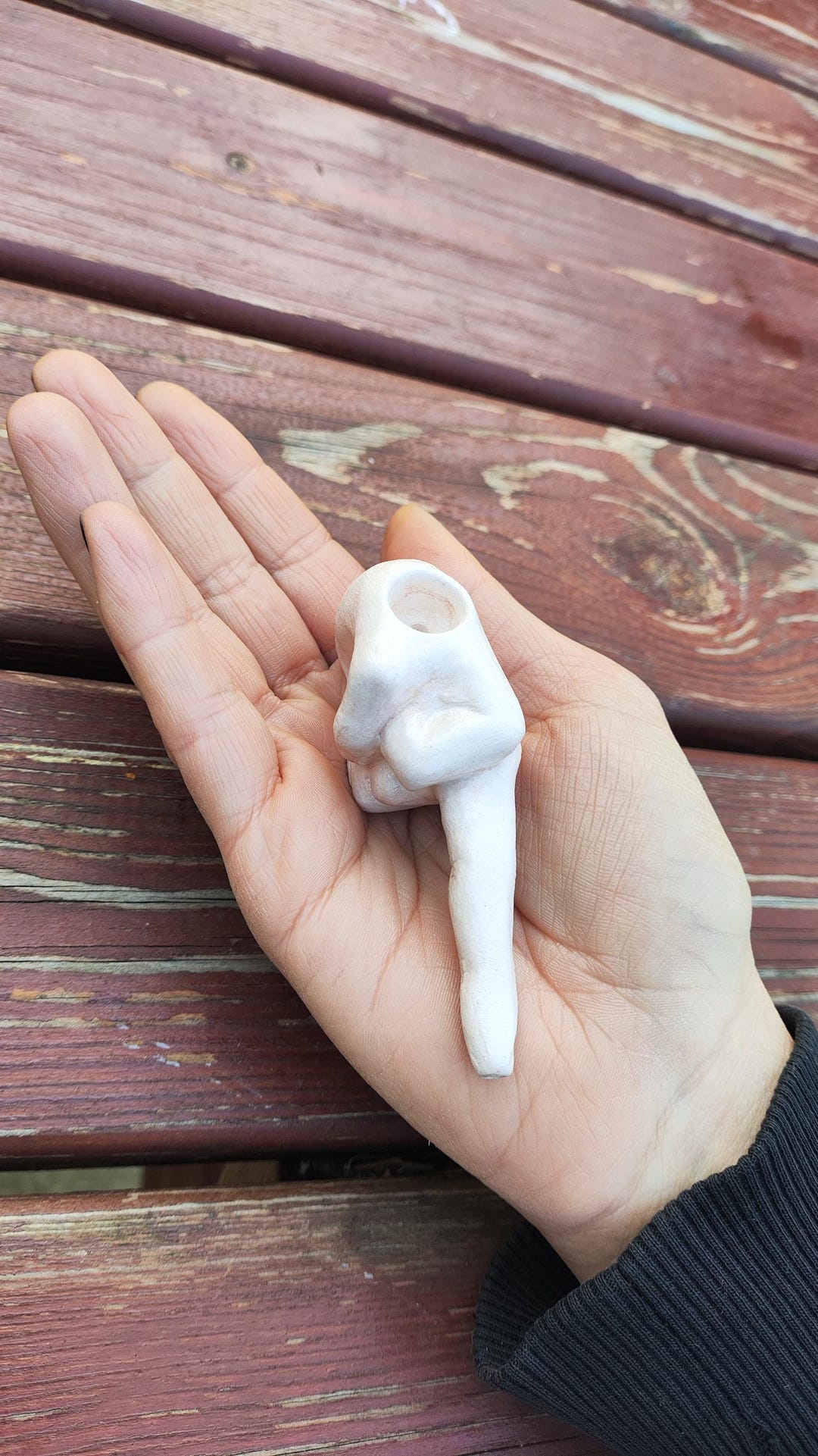 Middle Finger Handmade Ceramic Hand Pipe - Etsy