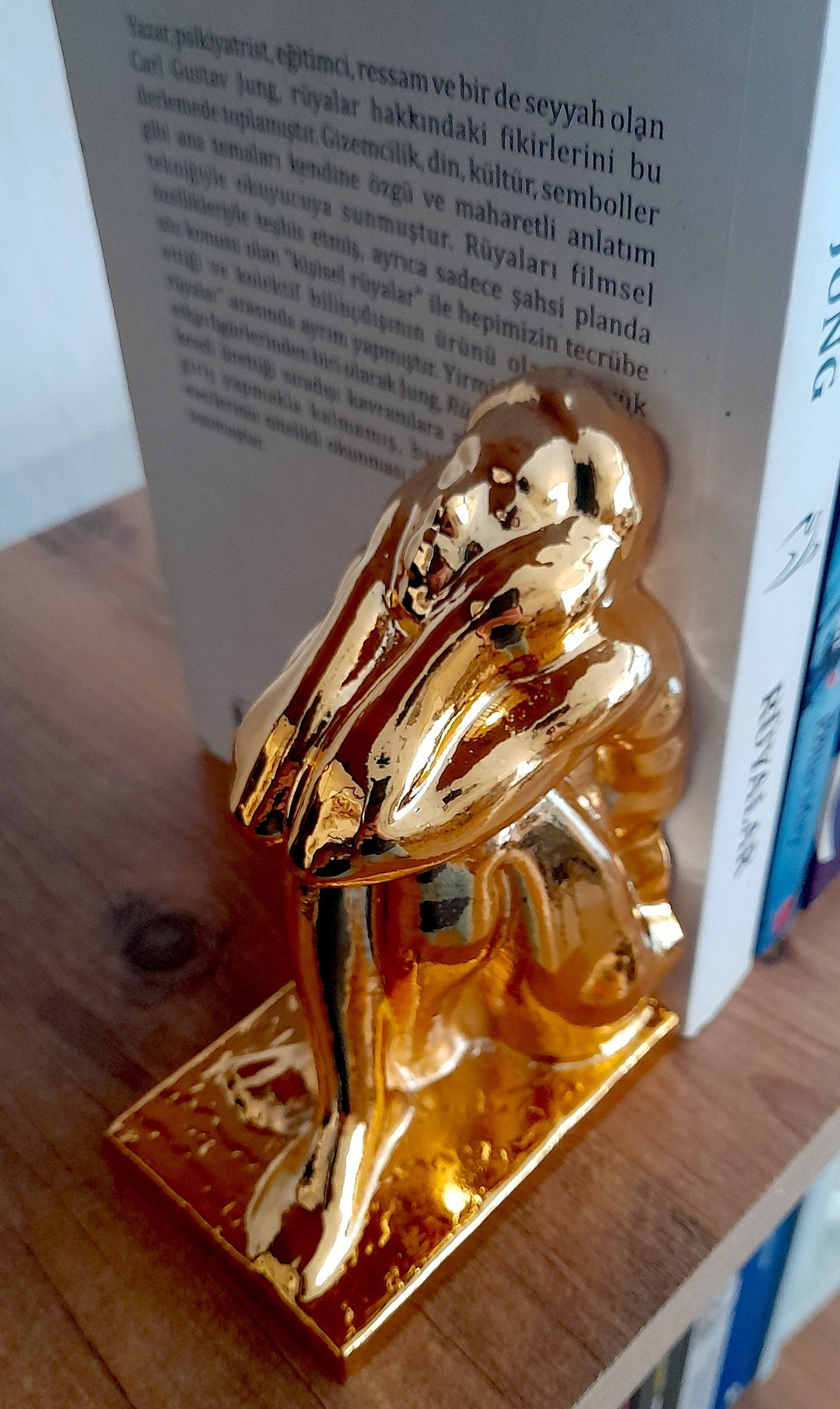 Sitting Woman Bookends ,minimal Home Decor , Woman Sculpture - Etsy