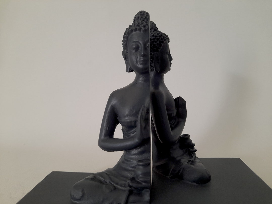 Buddha Meditation Bookends - Etsy